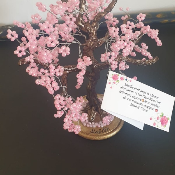 Coral Tree,beaded Tree,red Crystal Tree of Life,lucky Charm Tree of ...