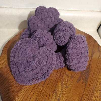 JUMBO Chenille Yarn, NEW COLOR Sunflower Loop-a-lot 8oz/226.8g, 28y ...