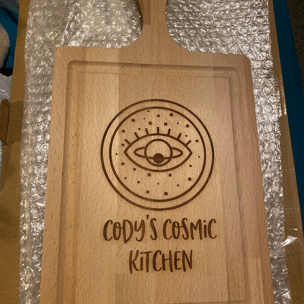 Engraved Logo Cutting Board, Custom Logo Cutting Board, Restaurant ...