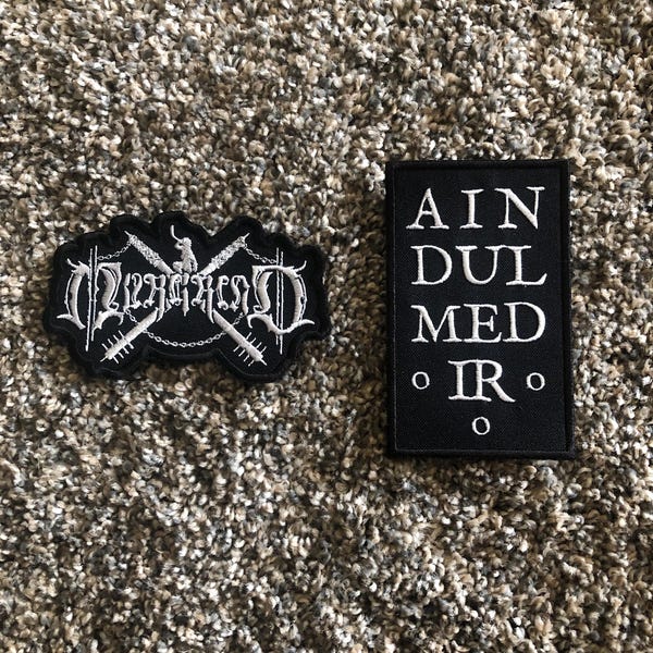 Black/death/power/heavy/stoner/doom Metal Patches #93 - Etsy