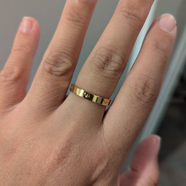 Dog Face Ring Gold Dog Ring Silver Dog Ring Rose Dog Ring Stacking Dog ...