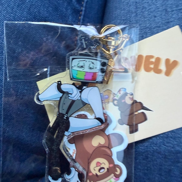 SMG4 Mr. Puzzles Keychain - Etsy