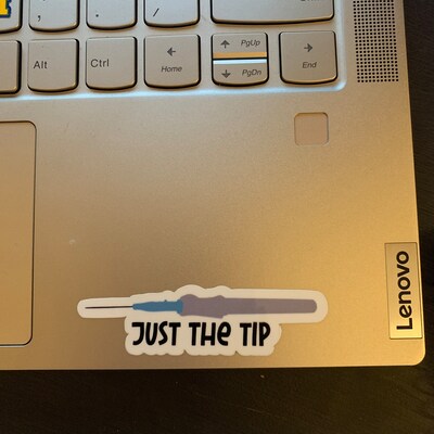 IV Just the Tip Vinyl Sticker Syringe Sticker Nursing Student Gift ...