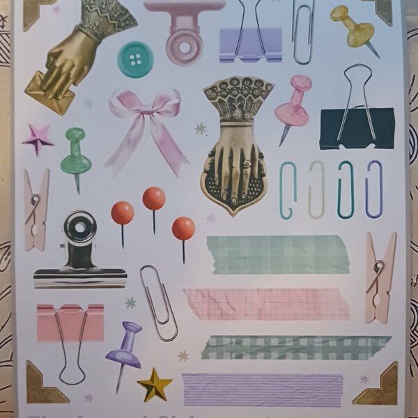 Alphabet Keyboard Stickers • Letter Stickers for Junk Journal ...