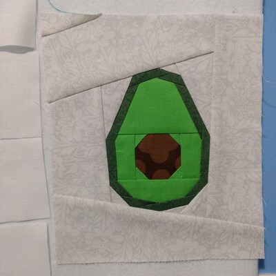 Avocado Paper Piecing Pattern, PDF - Etsy