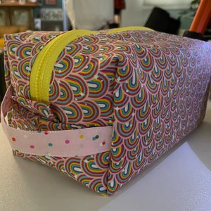 Boxy Pouch Sewing Pattern Dopp Kit Zipper Pouch Boxy Bag Storage Bag ...