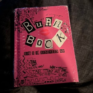 Burn Book Font, Burn Book Alphabet, Burn Book Letters, Mean Girls Party ...