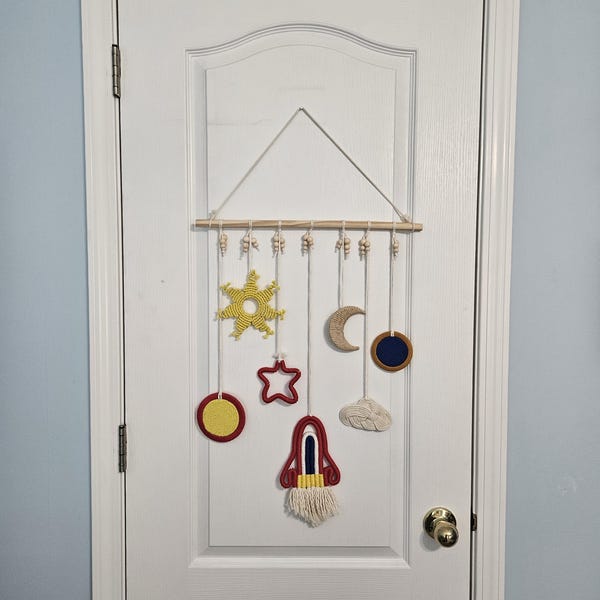 Little Angel on Swing, Tree of Life Dream Catcher, Macrame Doll Wreath ...