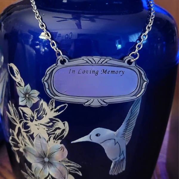 Name Tags With Custom Engraving for Urns - 3 Color Options - Etsy