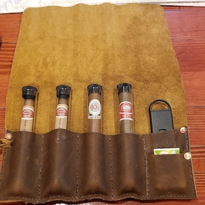 THE SECRET STASH Leather Key Ring Fob With Secret Money - Etsy