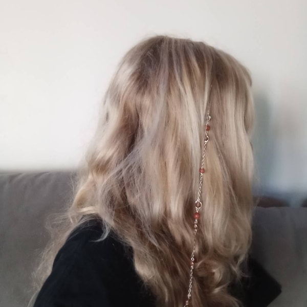 Mars Goddess Hippie Hair Bead | Dangling Hair Accessory | Renaissance ...