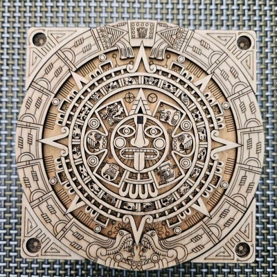 Aztec Box Laser Cut Digital Design Files Instant Download - Etsy