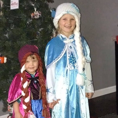 Anna Hat, Anna Wig, Anna Crochet Hat, Frozen Hat, Disney Frozen Hat ...
