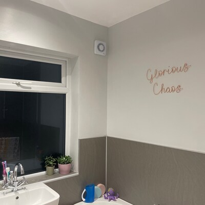 Wire glorious Chaos Sign Handmade Wire Words Names - Etsy