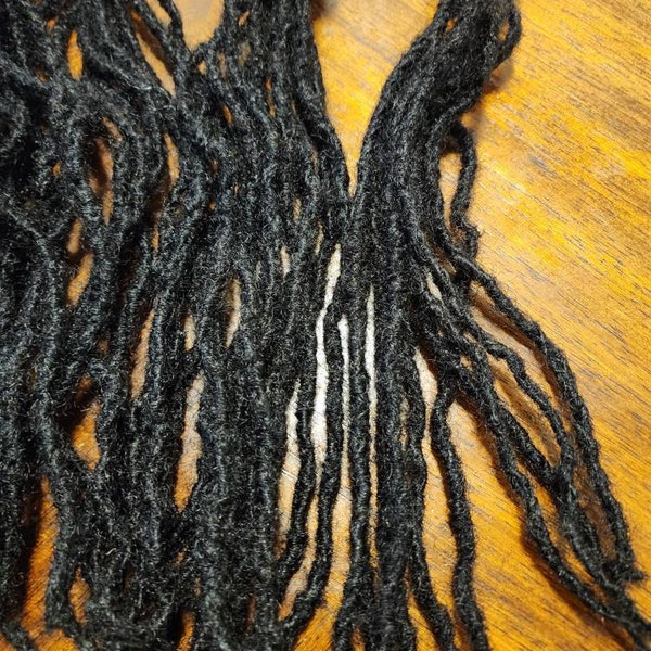 60 Anwi Textured Locs Made From 100% Human Hair Sizes 0.4cm & 0.5cm, - Etsy