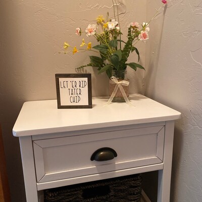 Let 'er Rip Sign, Funny Bathroom Sign, Let 'er Rip Sign, Silly Home ...