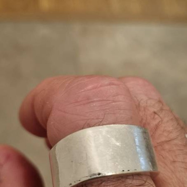 Barbed Wire Ring, Punk Ring Goth Ring Edgy Ring, Minimalistic Ring ...