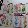 12 Birth Month Flower Printable Bookmarks | Digital Download JPG ...