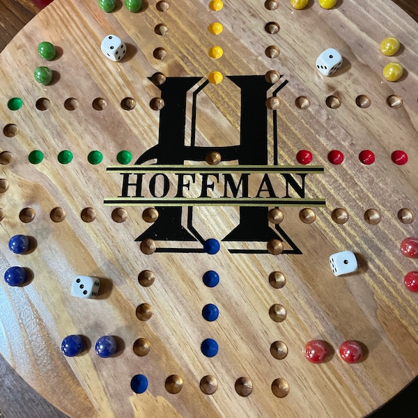 Wahoo,4 Player Wahoo, 4 Player Aggravation Board Game, Round Wahoo ...