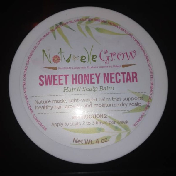Sweet Honey Nectar -- Hair Growth Balm and Scalp Treatment ...