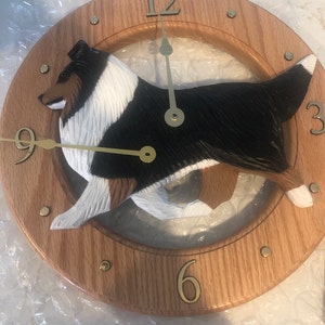 Beagle Solid Oak Wall Clocks - Etsy