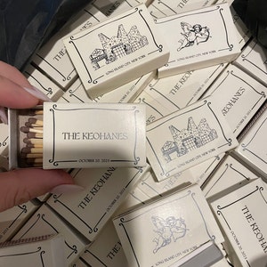 Handmade Personalised Matchboxes for Wedding, Wedding Gift, Wedding ...