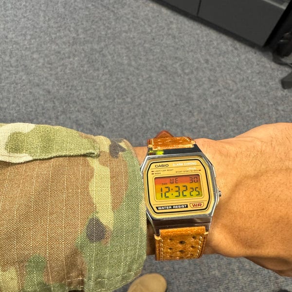Tactical Sunset – Modified Watch Based on Original Casio AE-1200 ...