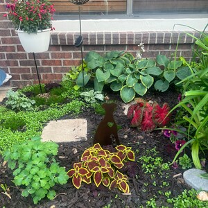 Personalized Azawakh Statue Stake, Custom Azawakh Dog Outdoor Yard Art ...