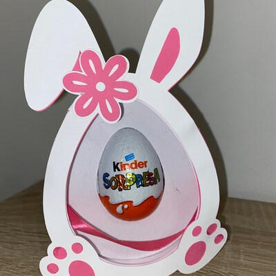 Bunny Easter Eggs Candy Box SVG for Cricut Projects, Scanncut, Cameo4 ...