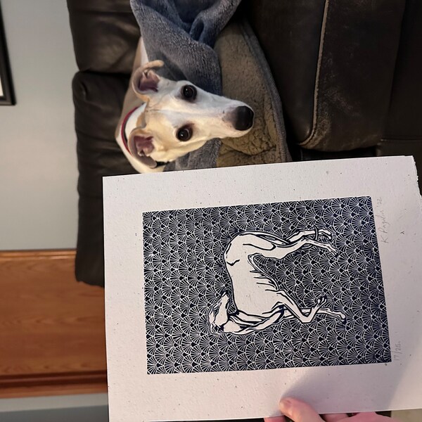 Fish Mini-print Pack. Five Different Linocut Fish Prints on Heavyweight ...