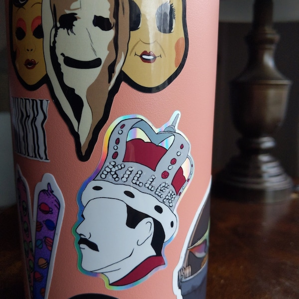 Freddie Mercury 'killer Queen' Hologram Sticker - 6.5cm Waterproof ...
