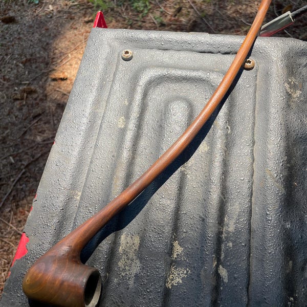 Triple Horn - Gandalf Pipe With Gauze 12" Long Wooden Smoking Pipe ...