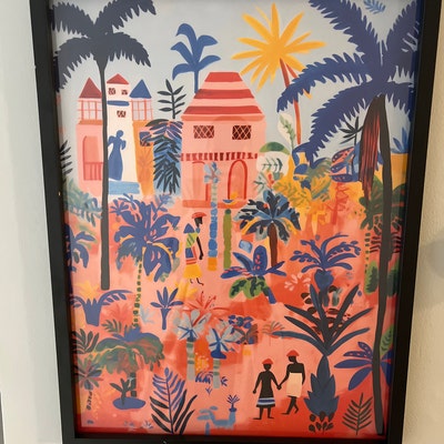 Colombia Travel Poster, Latin American Decor, Colombian Print, Floral ...
