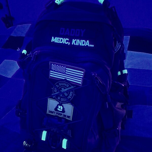 Glow-in-the-dark Medic Molle Patch 30x30mm - Etsy