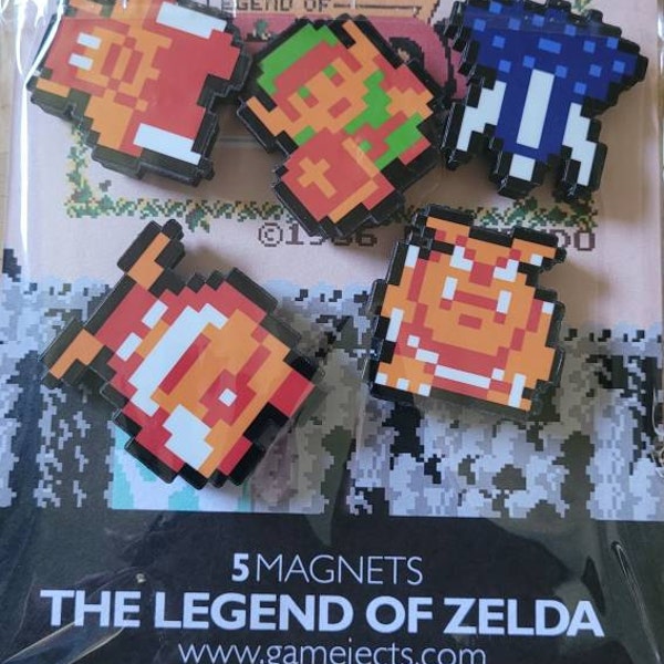 Sonic the Hedgehog SEGA 3D Gaming Magnets (dr. Robotnik, Motobug ...