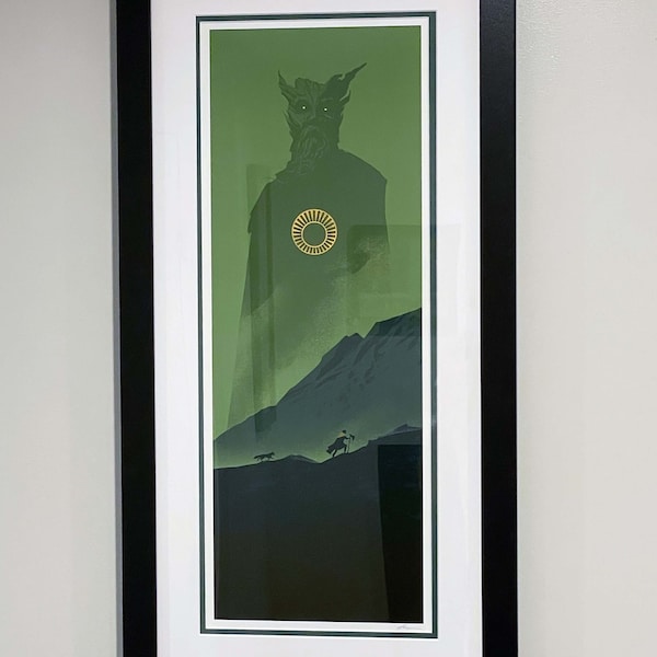 Gawain and the Green Knight Art Print Poster Design - Etsy