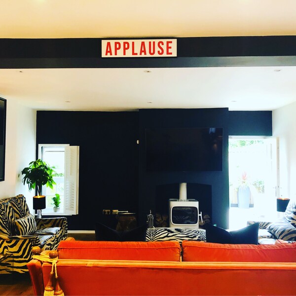 Applause | Framed Metal Print | Applause Frame | Retro | Metal ...