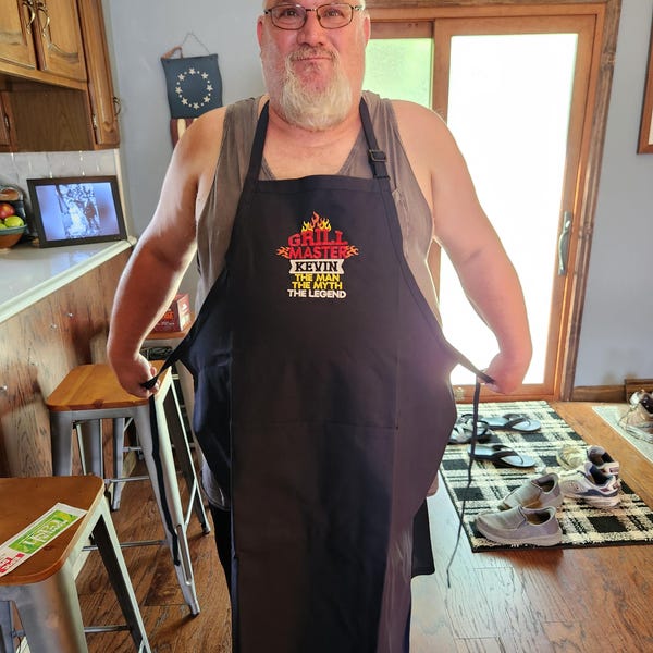 Big and Tall BIG DADDY Apron/ Aprons for Men / Girll Master / Big Size ...