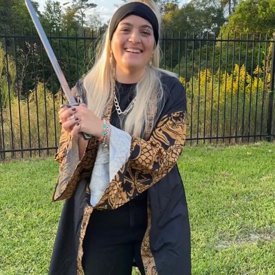 Two Tone Split Cloak Perfect for Halloween Half Black Half - Etsy