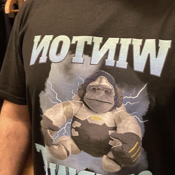 Wolf Ripping Shirt, Funny Meme Shirt, Sitting Wolf, Gift for Friend ...