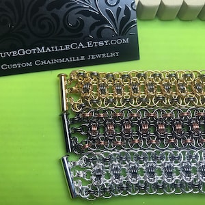 Chainmaille Kit Hoodoo Hex Bracelet Hyperlynks Advanced | Etsy