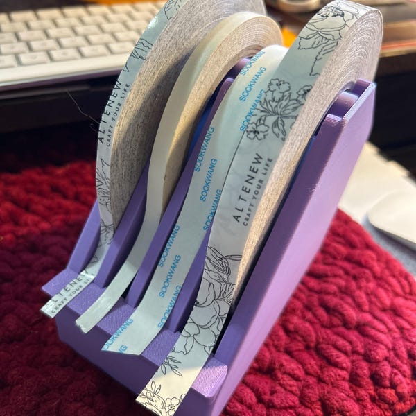 3D Printed Tape Dispenser: Double Sided, Washi & Foam Tape Holder - Etsy