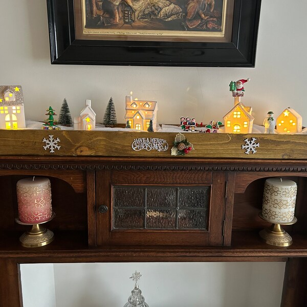 RUSTIC WOODEN TRAY | Table Runner | Ottoman Tray | Decorative Tray ...