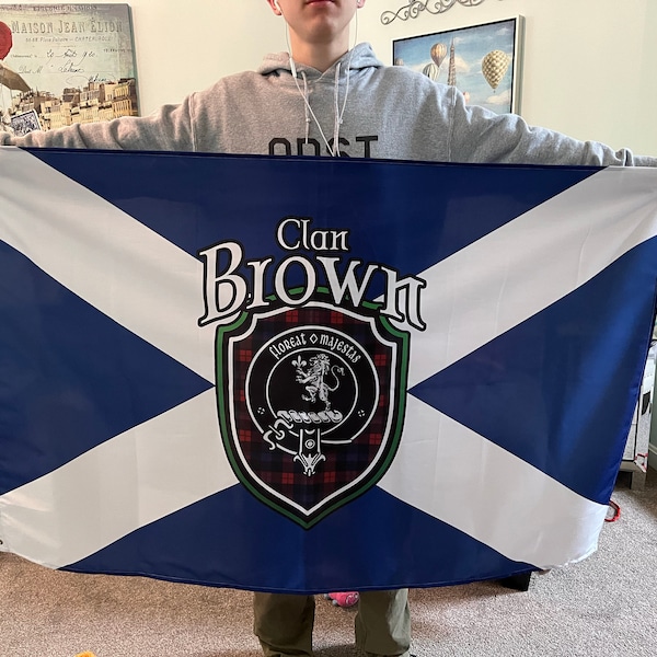 Clan Craig Scottish Family Crest, Scotland Flag | Scottish Gifts for ...