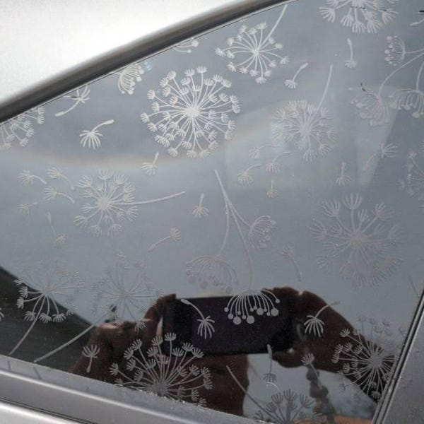 Bat Car Window Decals | Quarter Panel Window | Large Pattern Decal ...