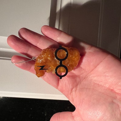 Thug Nug Necklace real Preserved Chicken Nugget Nuggy Buddy - Etsy