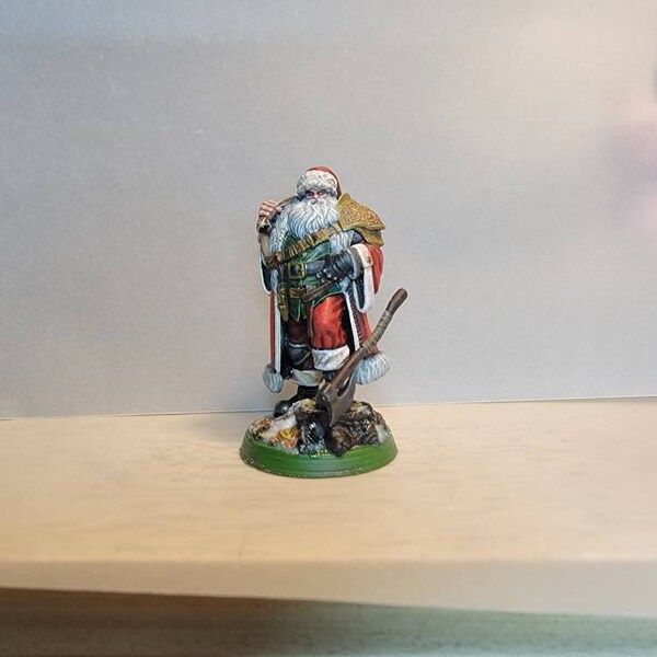 Knight Paladin Cleric Priest Miniature 28mm 32mm Scale 8K Resin 3D ...