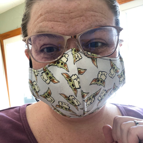 Neon Face Masks Two-tone, Colorblock, Pink, Green, Black. Adjustable ...