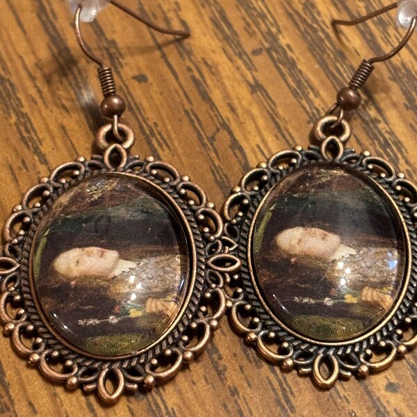 La Scapigliata by Leonardo Da Vinci Earrings - Etsy