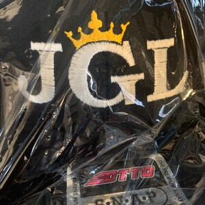 Crown Hats JGL 701 Initials Letters Embroidery Your Name - Etsy